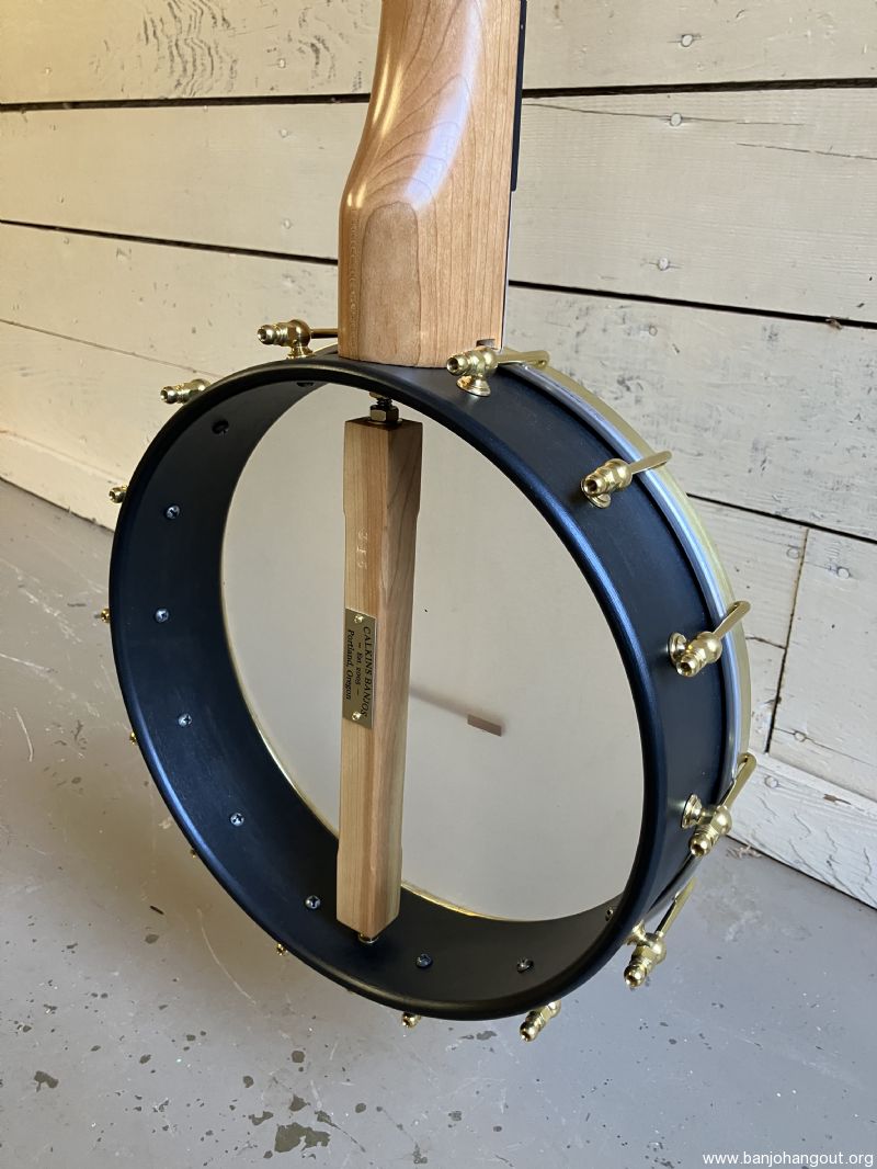 Fretless "Ohioan" 11" Openback by Nate Calkins - Banjo Hangout