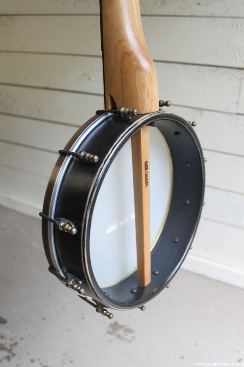 Calkins 11” Openback “Buckbee” peghead shape - Banjo Hangout