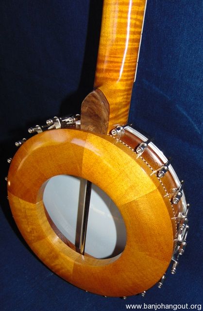 White Mountain Banjo-Maple short scale 'fat boy' w/interrnal resonator ...