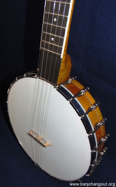 White Mountain Banjo-Maple short scale 'fat boy' w/interrnal resonator ...
