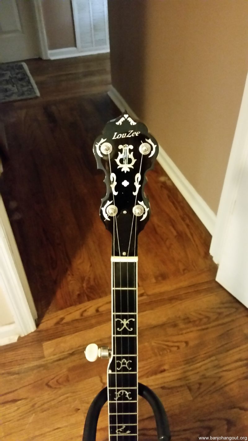 Hopkins LouZee 5 string resonator banjo - on Hold - Used Banjo For Sale ...