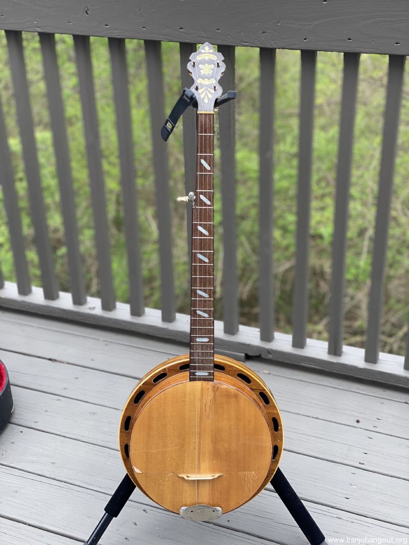 1927 Original 5-String Paramount "Harp" Banjo - Used Banjo For Sale at ...