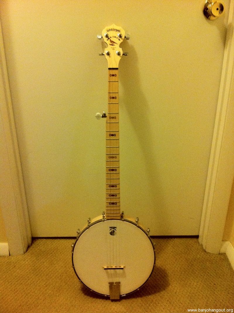 Deering Goodtime Crow Package Open Back Banjo - Used Banjo For Sale at ...