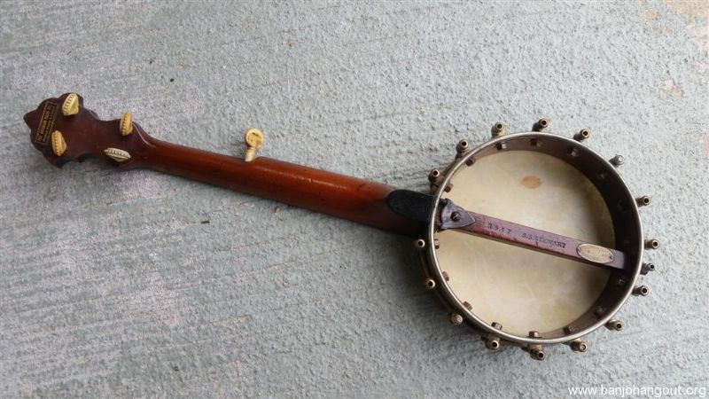 Early 1880s S. S. Stewart piccolo banjo - Used Banjo For Sale at ...
