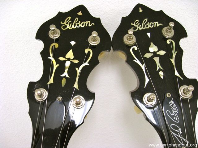 SOLD ~~~ Gibson RB-3 (1995), Flying Eagle Inlays - Used Banjo For Sale ...