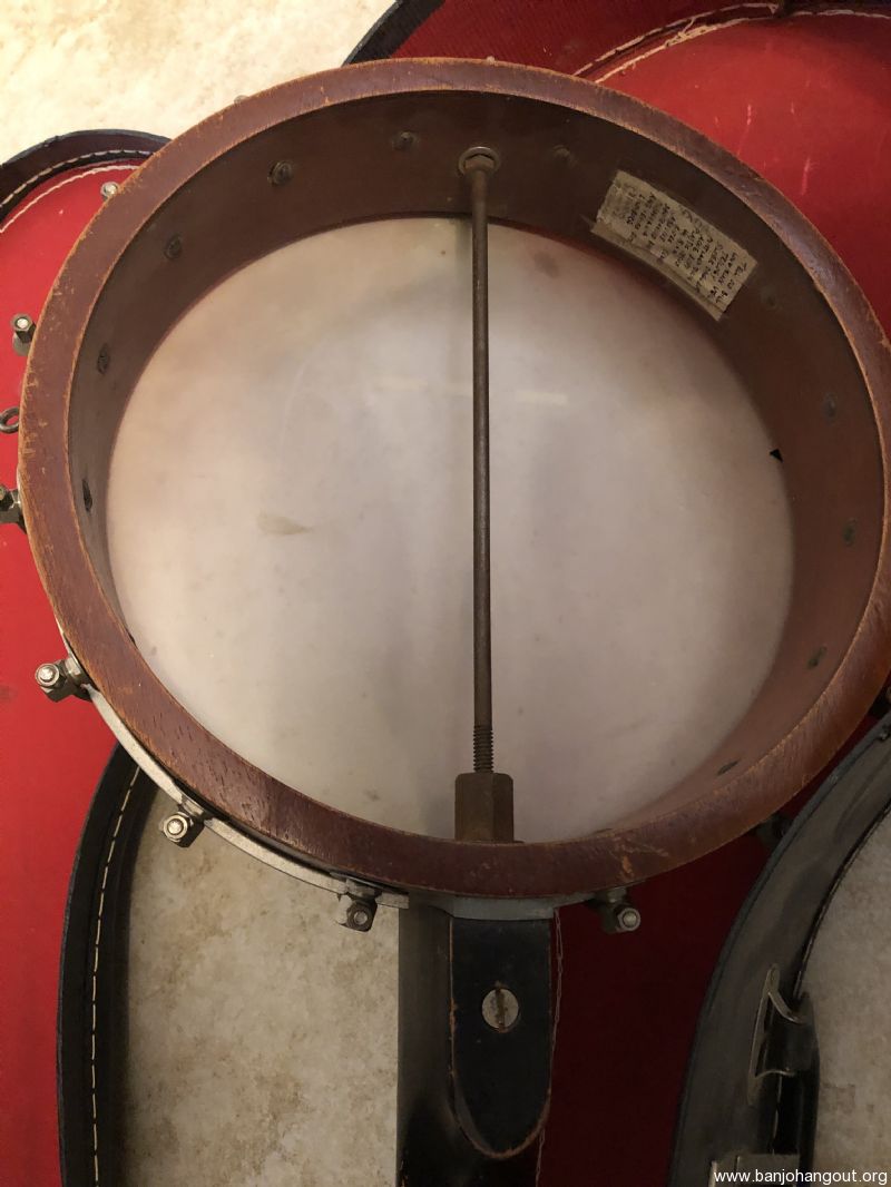 1950s Kay 5 string open back banjo for sale 1950s Hootenany Survivor ...