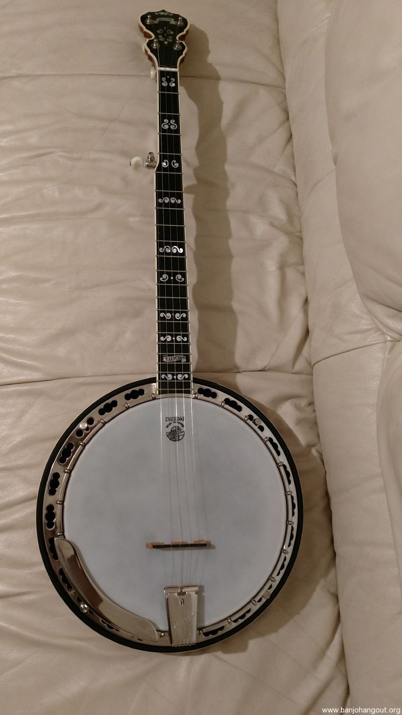 2008 Deering Calico Banjo - Used Banjo For Sale at BanjoBuyer.com