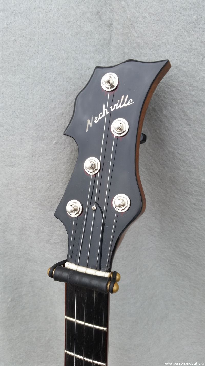 Nechville "Scepter" Nuvo w/ Built-in Capo - Used Banjo For Sale at ...