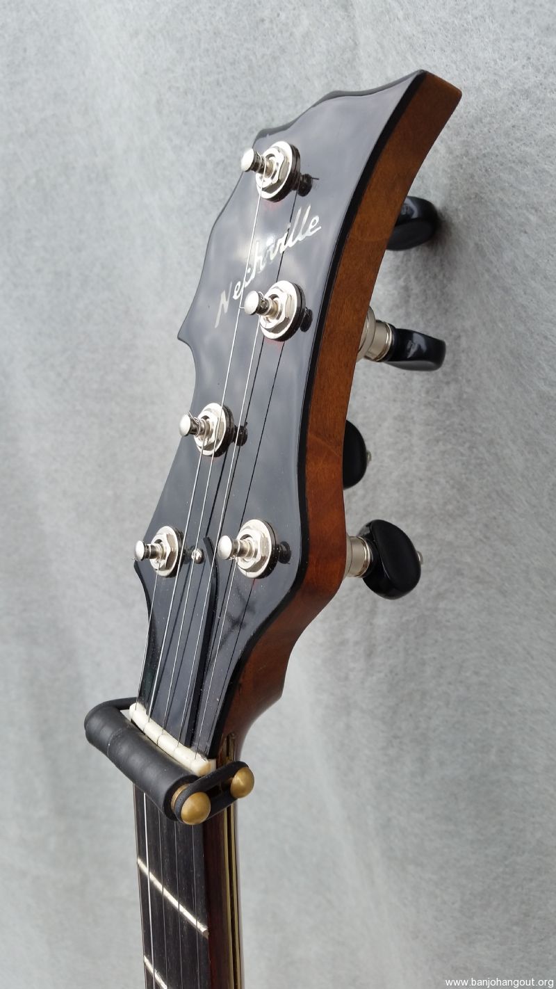 Nechville "Scepter" Nuvo w/ Built-in Capo - Used Banjo For Sale at ...