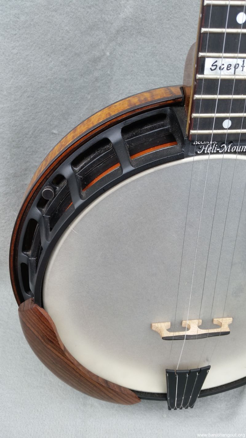 Nechville "Scepter" Nuvo w/ Built-in Capo - Used Banjo For Sale at ...