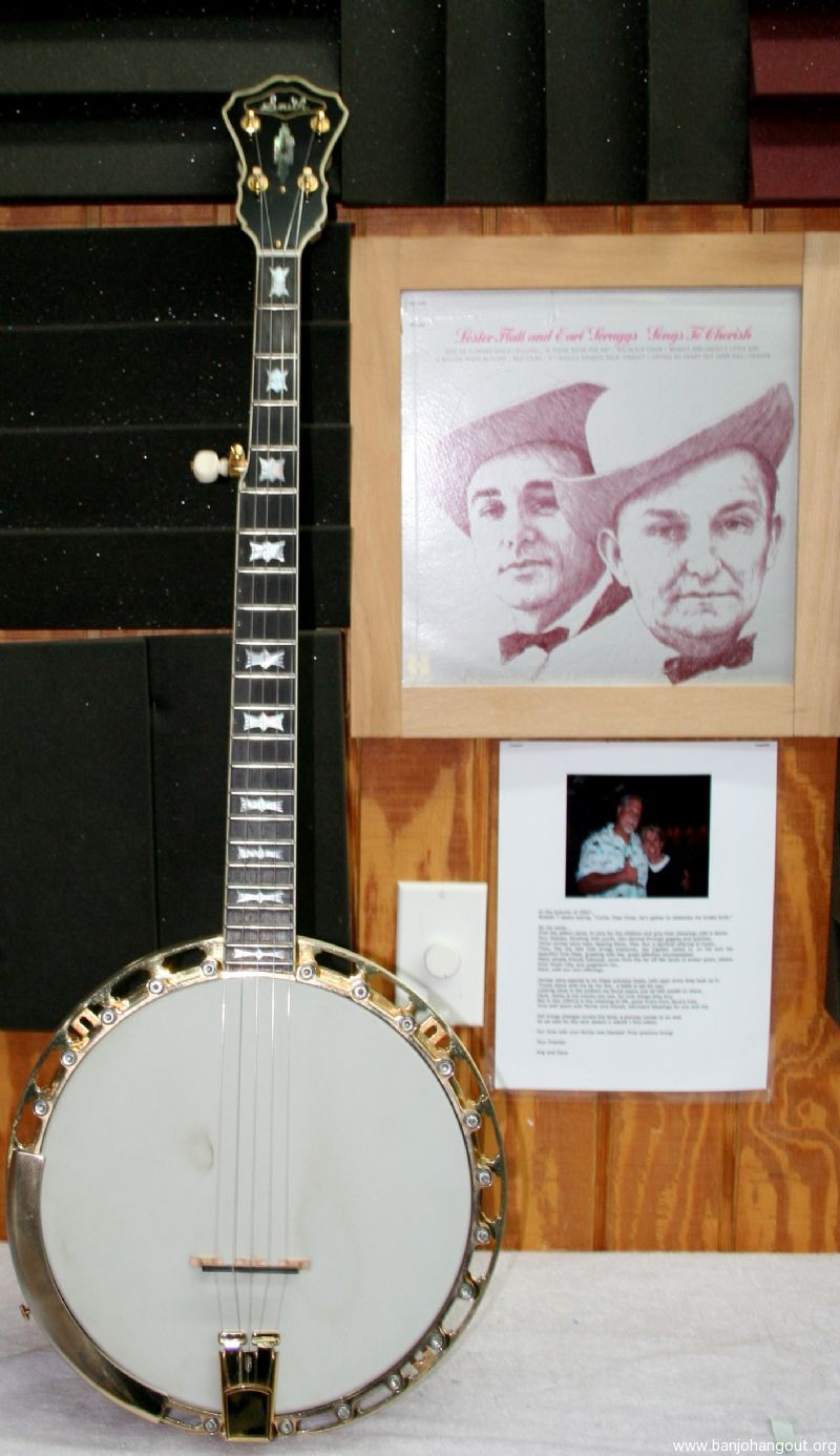 gold plated top tension Robin smith - Used Banjo For Sale at BanjoBuyer.com