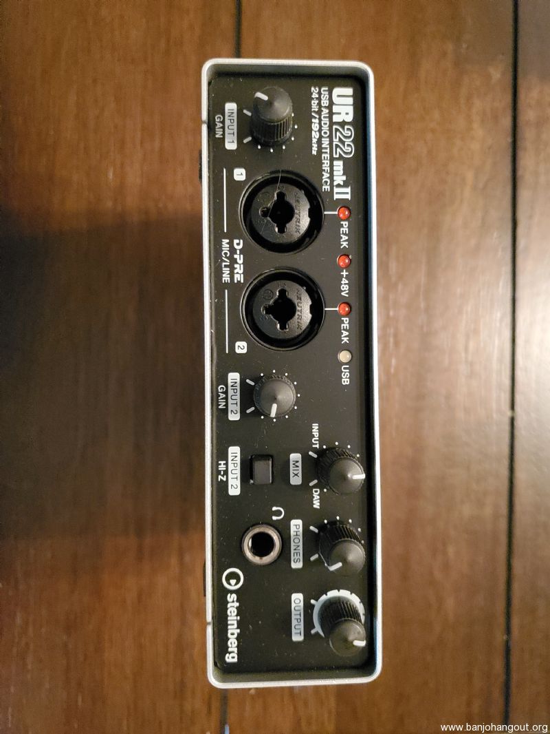 SOLD: Yamaha Steinburg 2 Channel Interface - Banjo Hangout