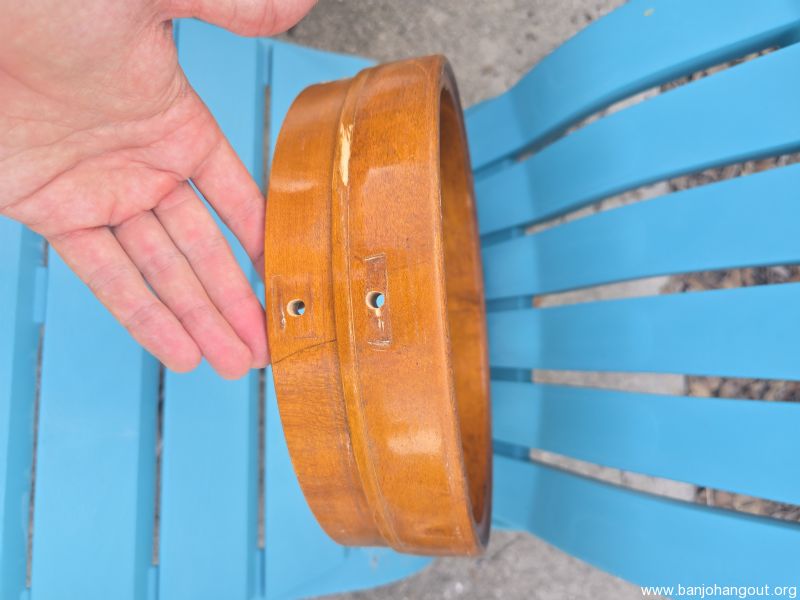 Prewar 00 banjo rim, thin style - Banjo Hangout