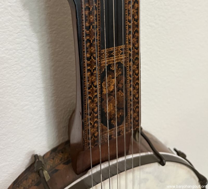 English Tunbridge ware 7 string banjo - Banjo Hangout