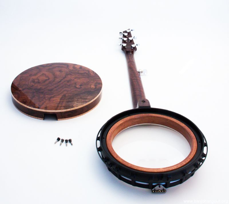 REDUCED!! Rare Nechville 7 String Banjo - Walnut, Mint Condition - Used ...