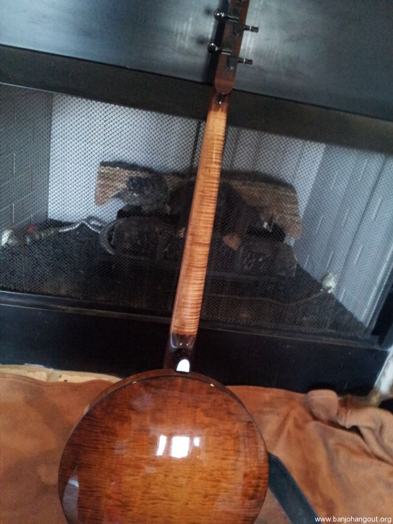 Gold And Maple Stealth Banjo - Used Banjo For Sale at BanjoBuyer.com