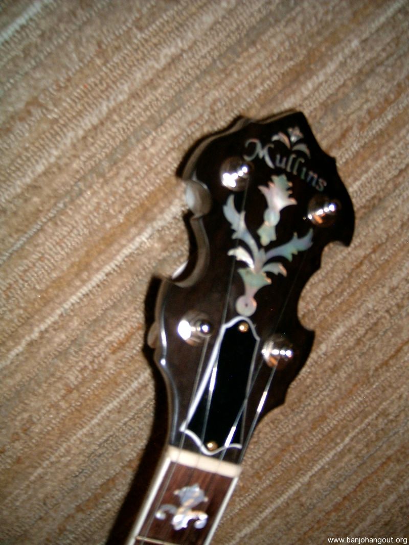 ON HOLD-Clancy Mullins Custom Walnut Banjo/ Mint - Used Banjo For Sale ...