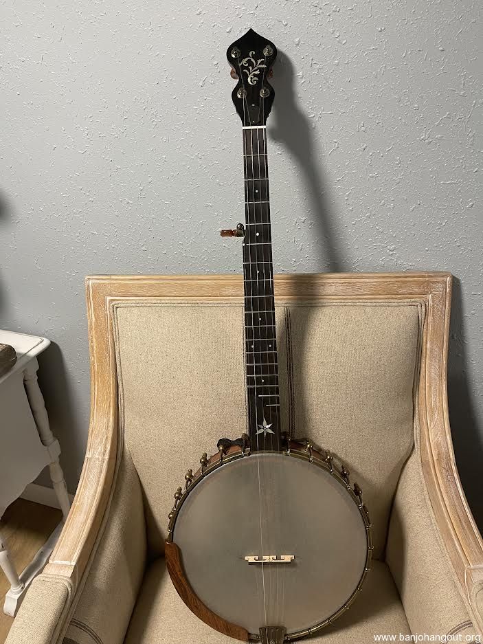 OME FLORA 12" CURLY MAPLE - Used Banjo For Sale at BanjoBuyer.com