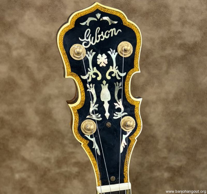 1929 Gibson "Sparkle 6" Flathead Robin Smith Neck - Used Banjo For Sale ...