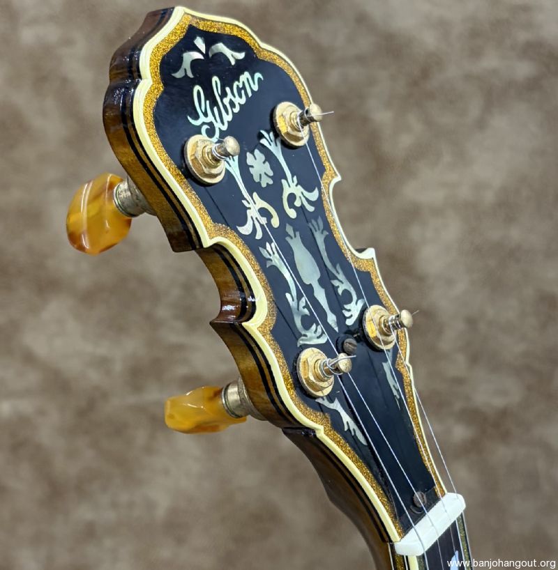 1929 Gibson "Sparkle 6" Flathead Robin Smith Neck - Used Banjo For Sale ...
