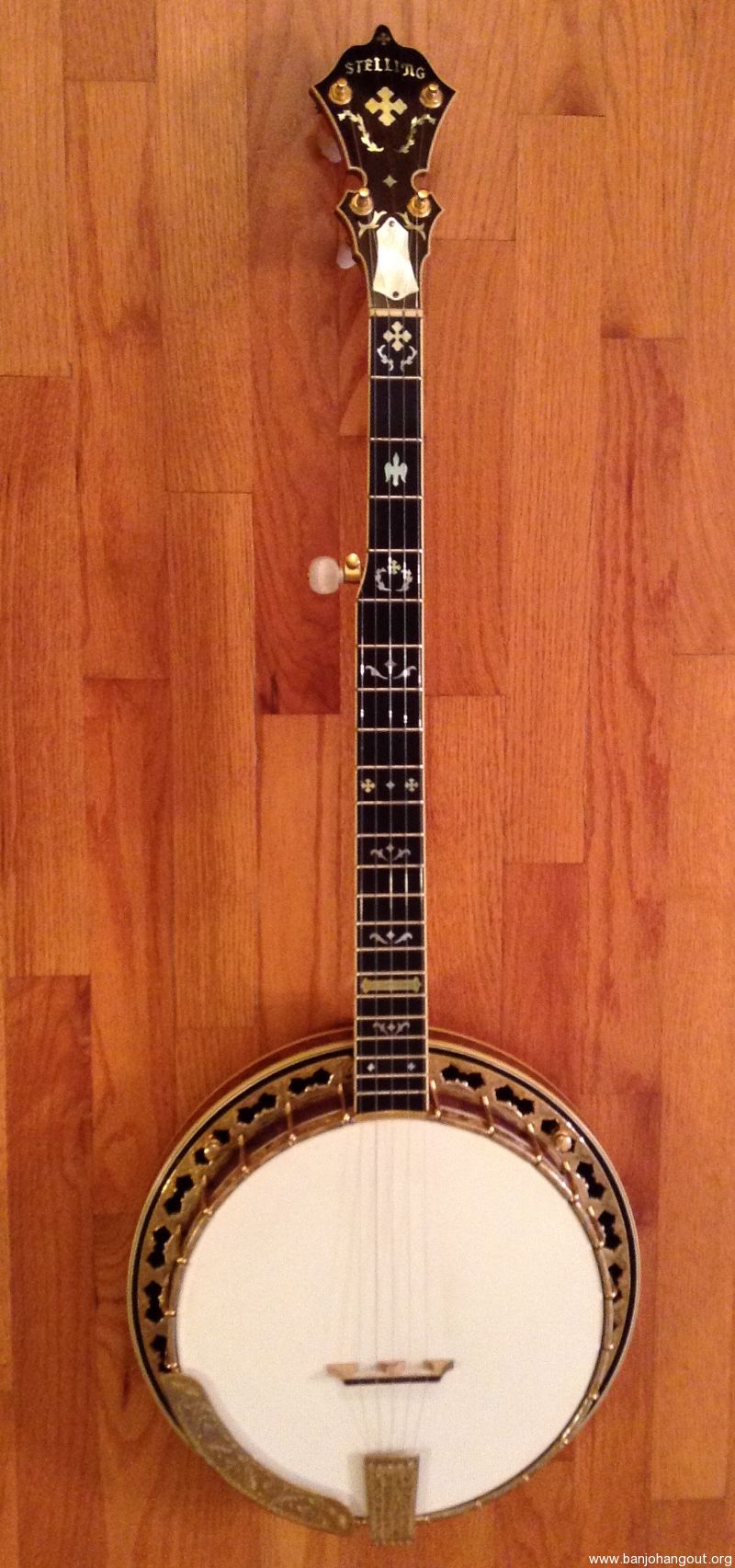 1978 Stelling "Golden Cross" - Used Banjo For Sale from Banjo Vault