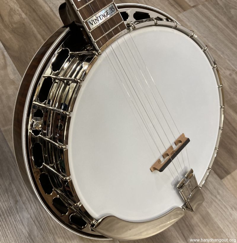 New Sullivan Vintage 35 Curly Maple w/Videos - Used Banjo For Sale at ...