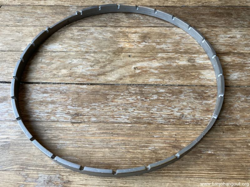 Prewar 11” Waverly E2 tension hoop for Bacon banjo - Banjo Hangout