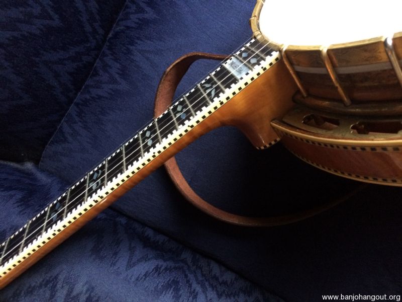 1928 Gibson Style 6 Checkerboard Flathead - Used Banjo For Sale at ...