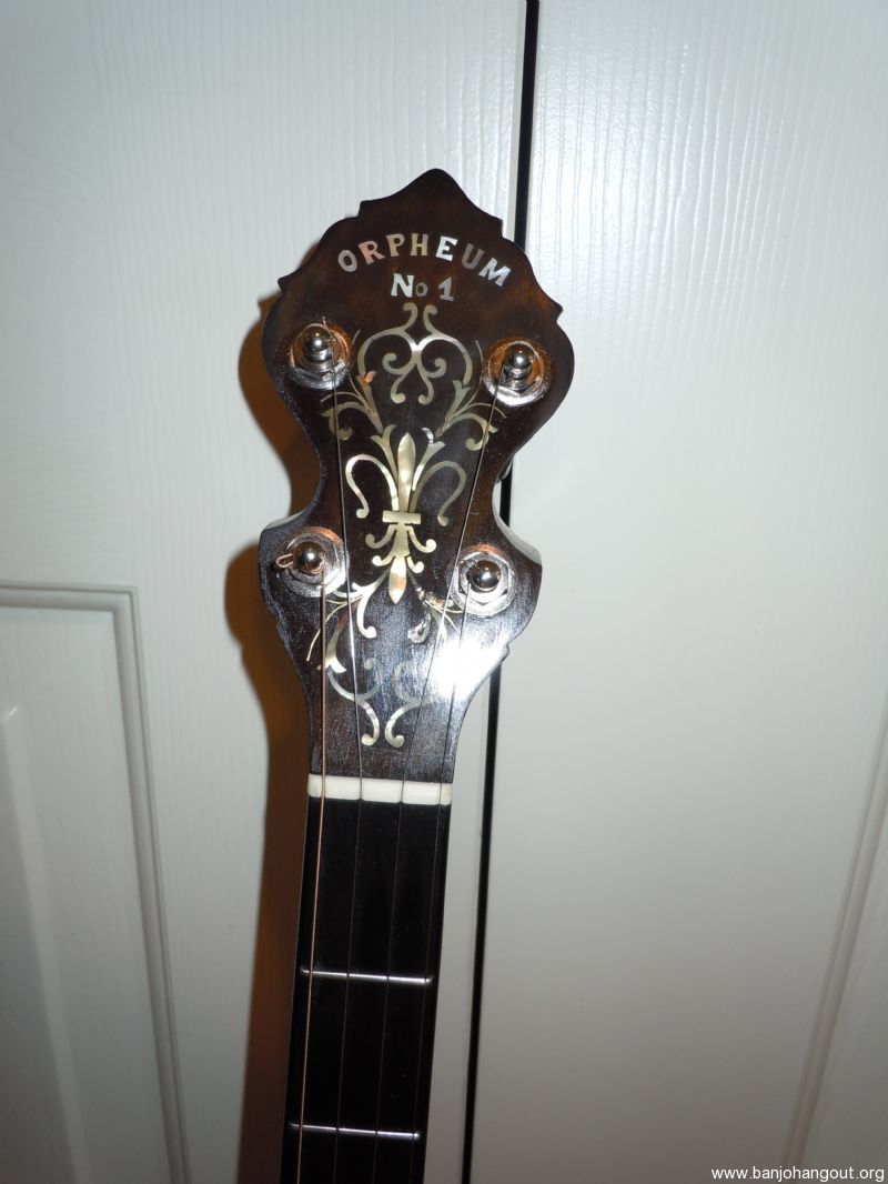 OLD ORPHEUM NO.1 FIVE STRING BANJO - SOLD - Used Banjo For Sale at ...