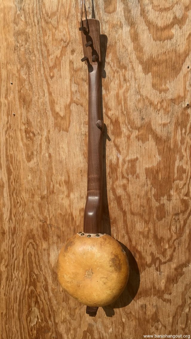 Walnut Gourd Banjo SOLD pending - Used Banjo For Sale at BanjoBuyer.com