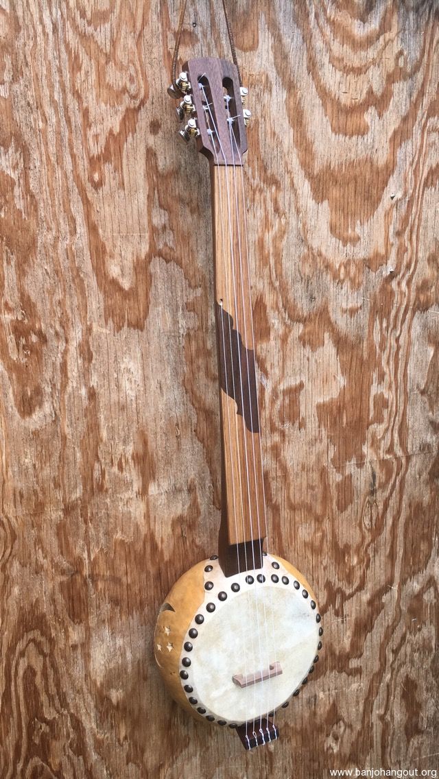 Noah Cline Gourd Banjo #68 SOLD Pending - Used Banjo For Sale at ...