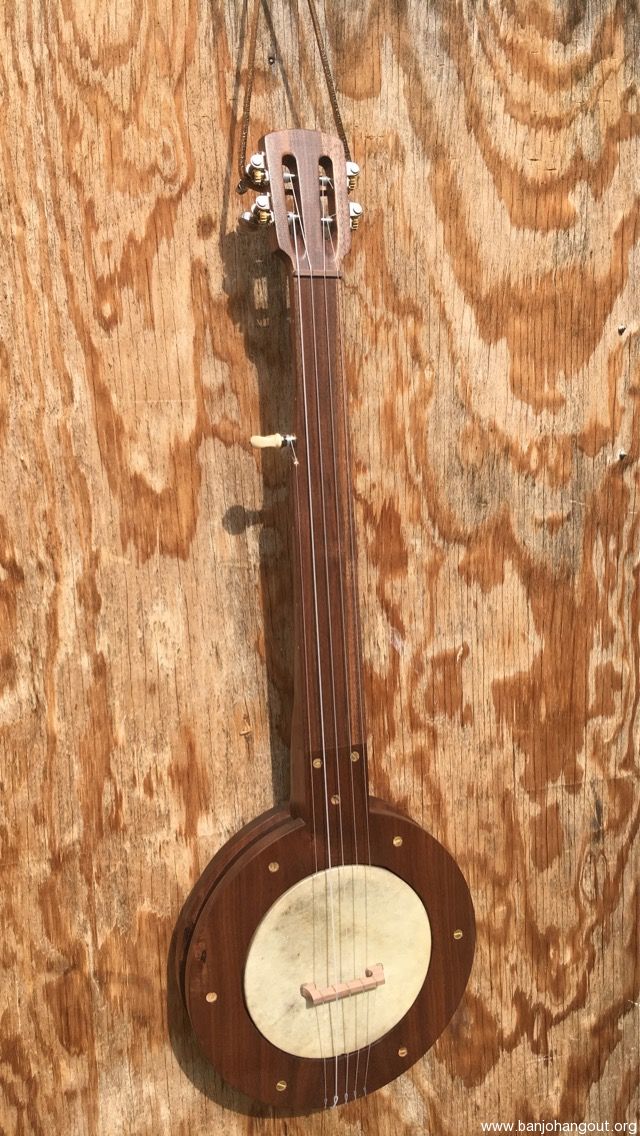 Noah Cline Walnut C-Scale Mountain-style Banjo #96 — SOLD - Used Banjo ...
