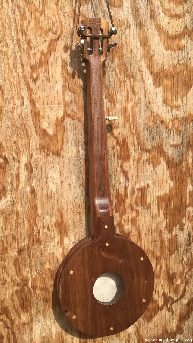 Noah Cline Walnut C-Scale Mountain-style Banjo #96 — SOLD - Used Banjo ...