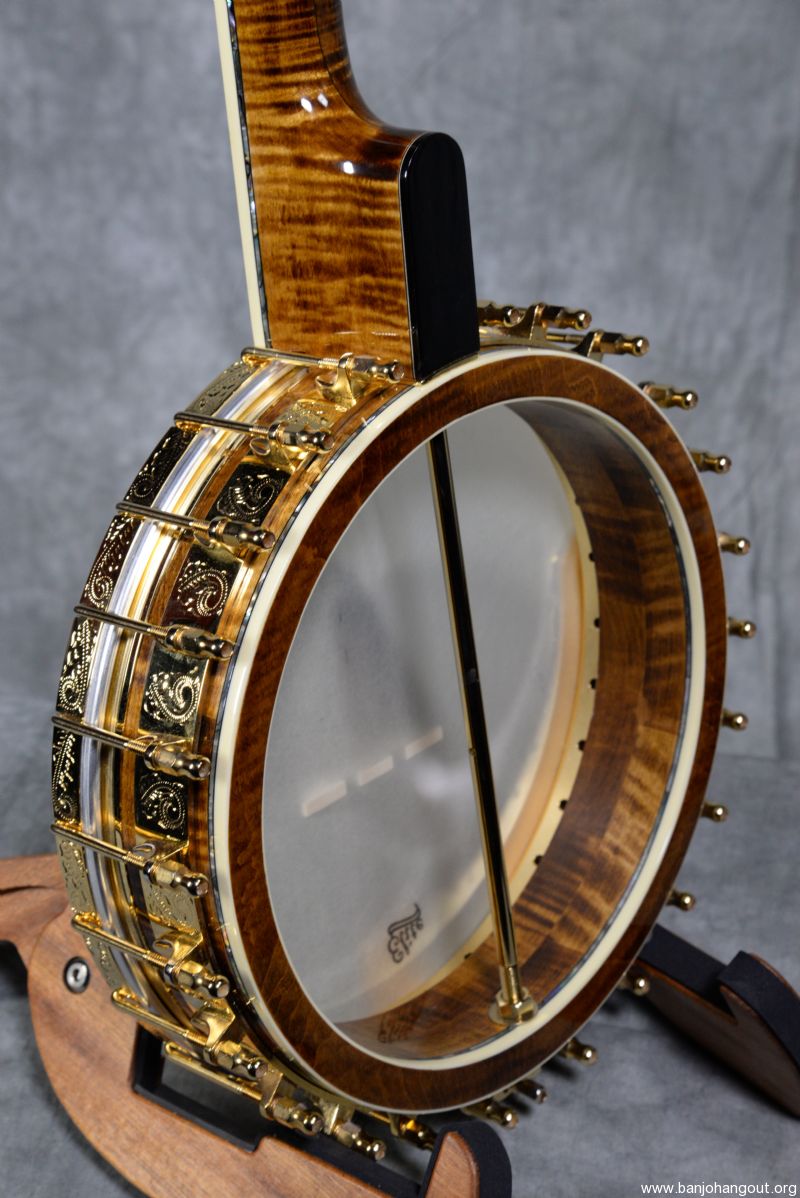 Wildwood Custom Balladeer Openback Banjo - 2014 - Used Banjo For Sale ...