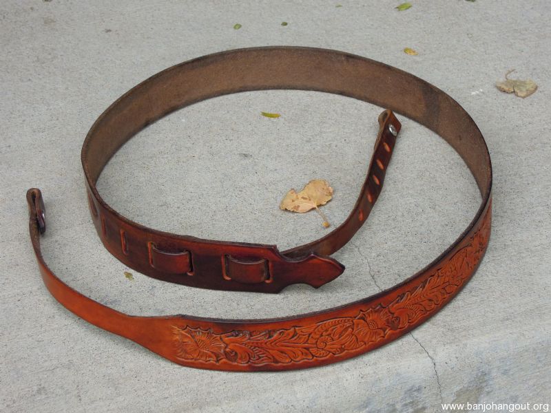 SOLD: Dogwood Designs Adjustable Banjo Strap - Banjo Hangout