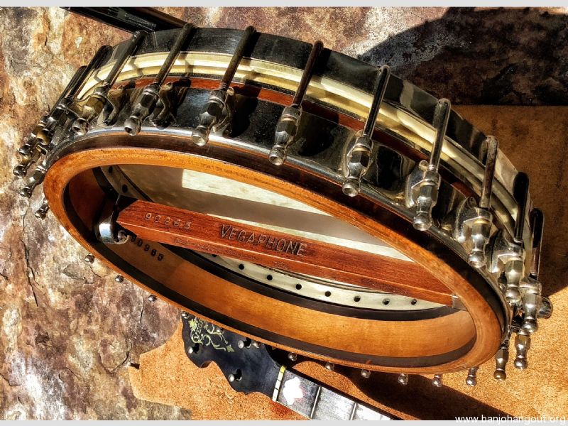Vega Vegaphone Banjo Bracket Band 11" Pot - Used Banjo For Sale at ...