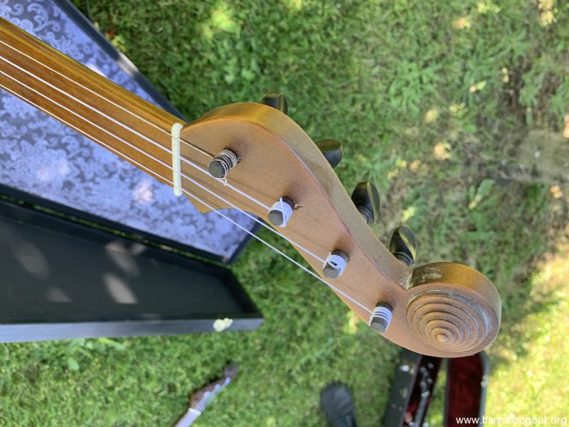 Sale Pending: Short Scale Boucher style Bell Banjo w/ wooden case ...