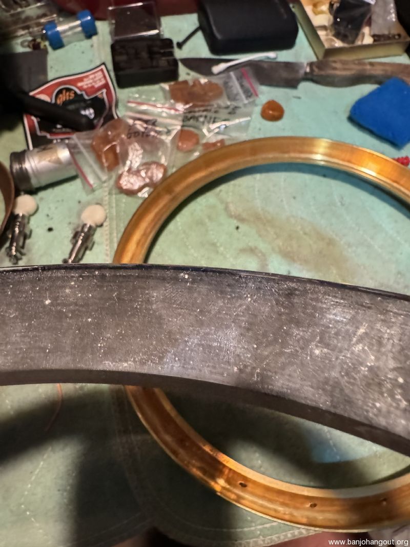 Vintage 5-Star no-hole flathead tone ring - Banjo Hangout