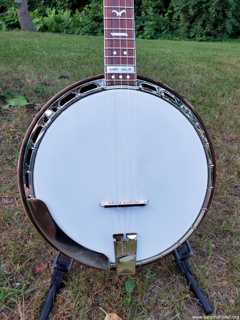 SOLD *** 2015 Huber Sammy Shelor Truetone - Used Banjo For Sale at ...