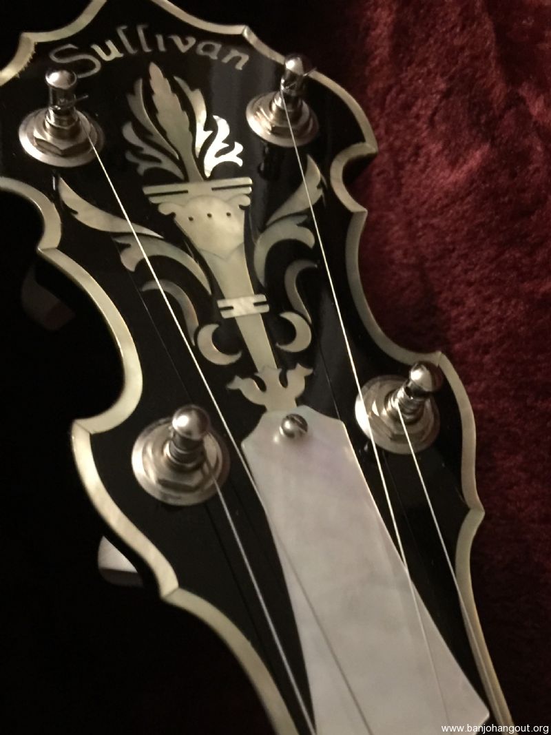 Sullivan Bardstown Quilted Mahogany - Used Banjo For Sale at BanjoBuyer.com