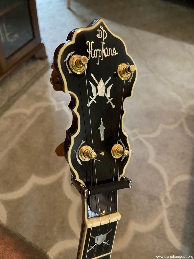 SOLD!! 2007 Hopkins Renaissance Banjo - Used Banjo For Sale at ...