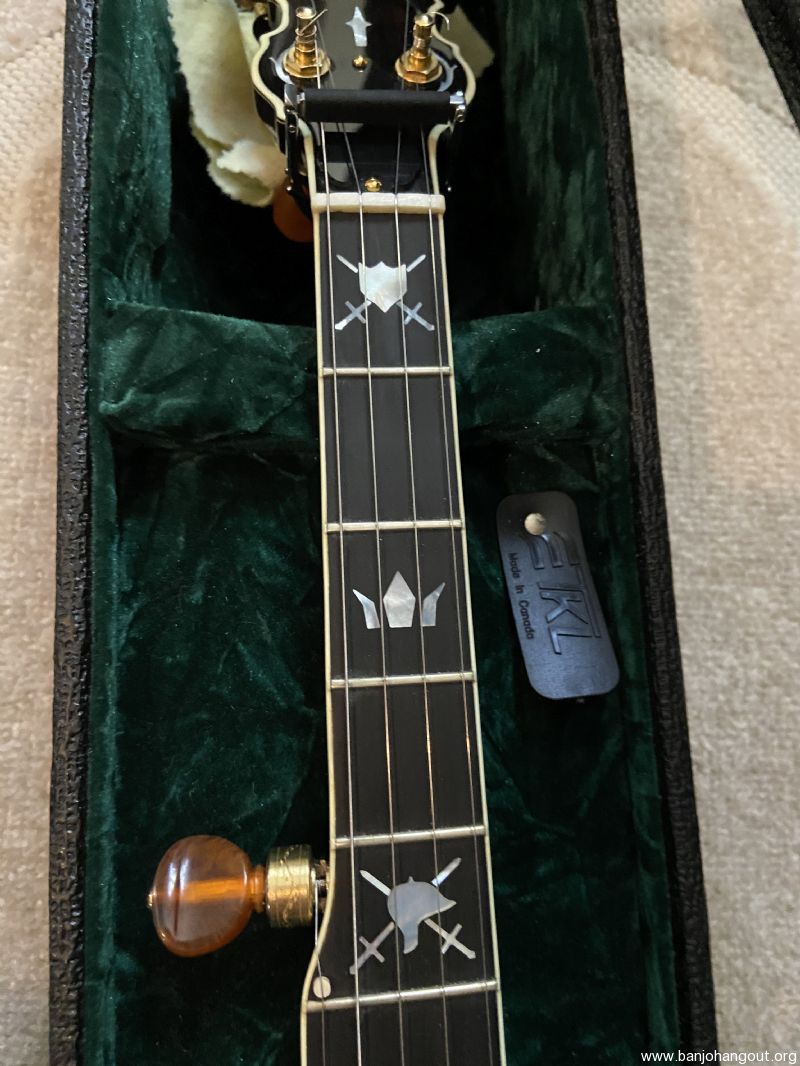 SOLD!! 2007 Hopkins Renaissance Banjo - Used Banjo For Sale at ...