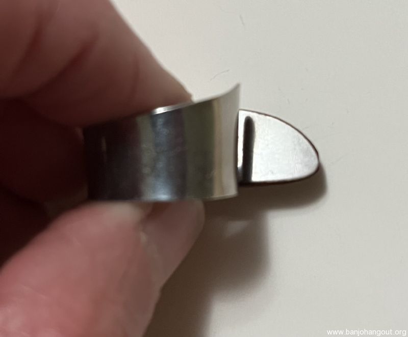 SOLD: Sold JD Blue Chip thumb pick - Banjo Hangout