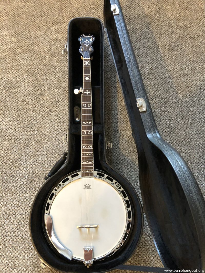 Fender 5 String Banjo, Flying Eagle Inlays SOLD PENDING PAYMENT - Used ...