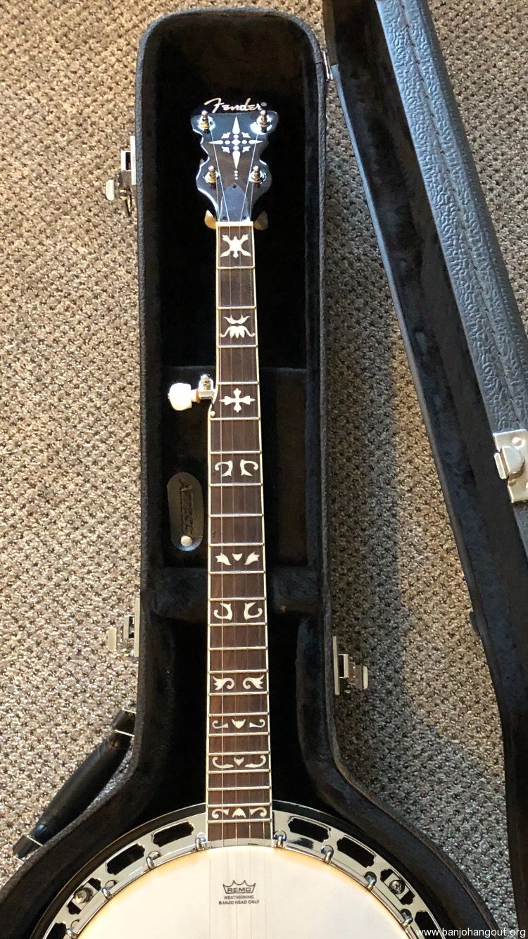 For Sale - Fender 5 String Banjo, Flying Eagle Inlays SOLD PENDING PAYMENT