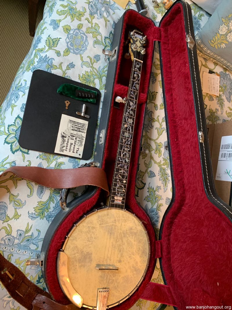 1982 Wildwood Custom Open Back Artist with Soloist Neck - Used Banjo ...