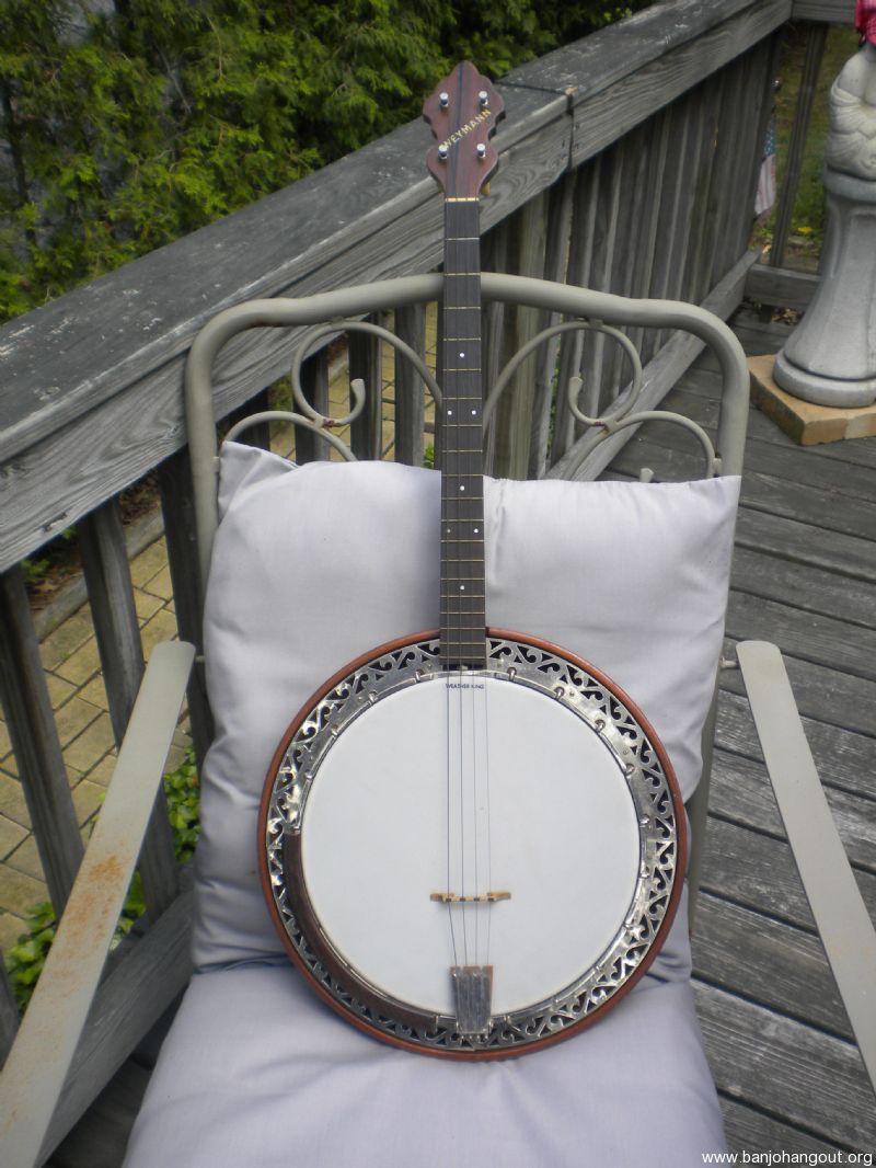 1931 Weymann Model 50 4 String Banjo & Hard case - Used Banjo For Sale ...