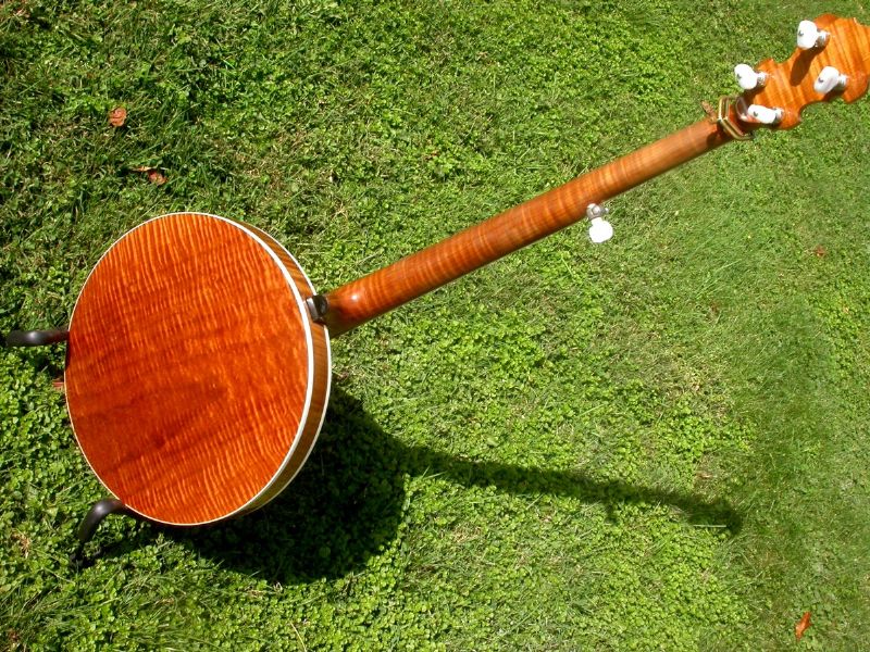 Sullivan roasted wood banjo 3 - piekielrl's Photos - Banjo Hangout