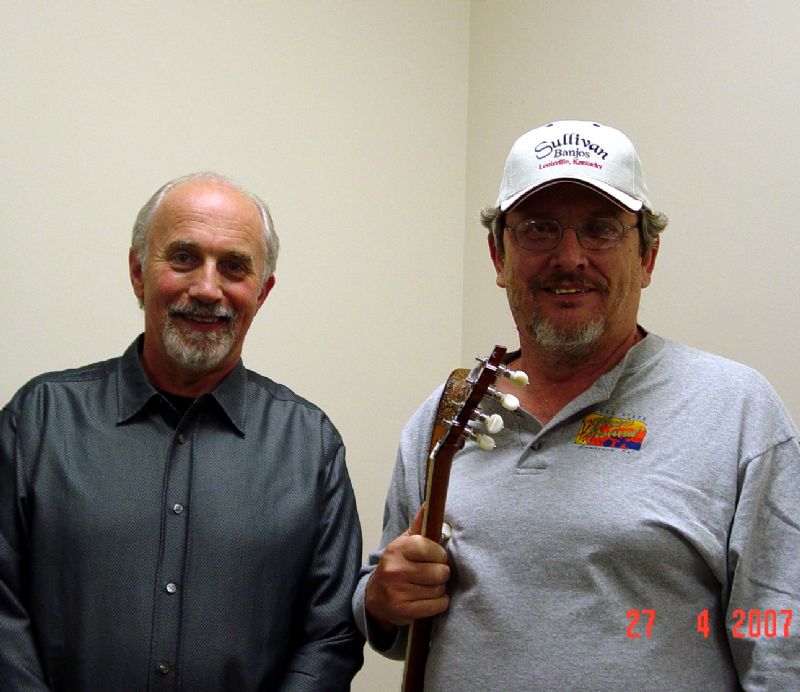 Greg Cahill and Me - KSBanjo's Photos - Banjo Hangout