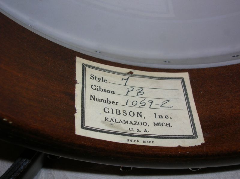 Prewar Gibson Flathead On eBay - Discussion Forums - Banjo Hangout